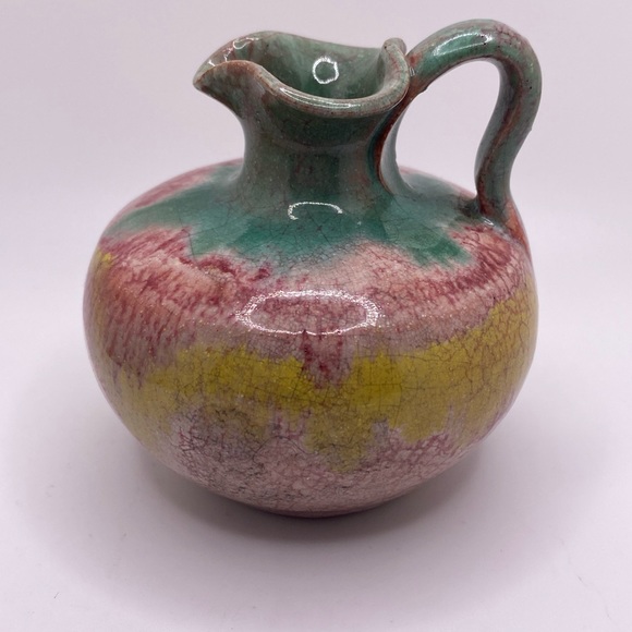 Accents | Vintage Studio Art Pottery Drip Glaze Vase Collectible ...